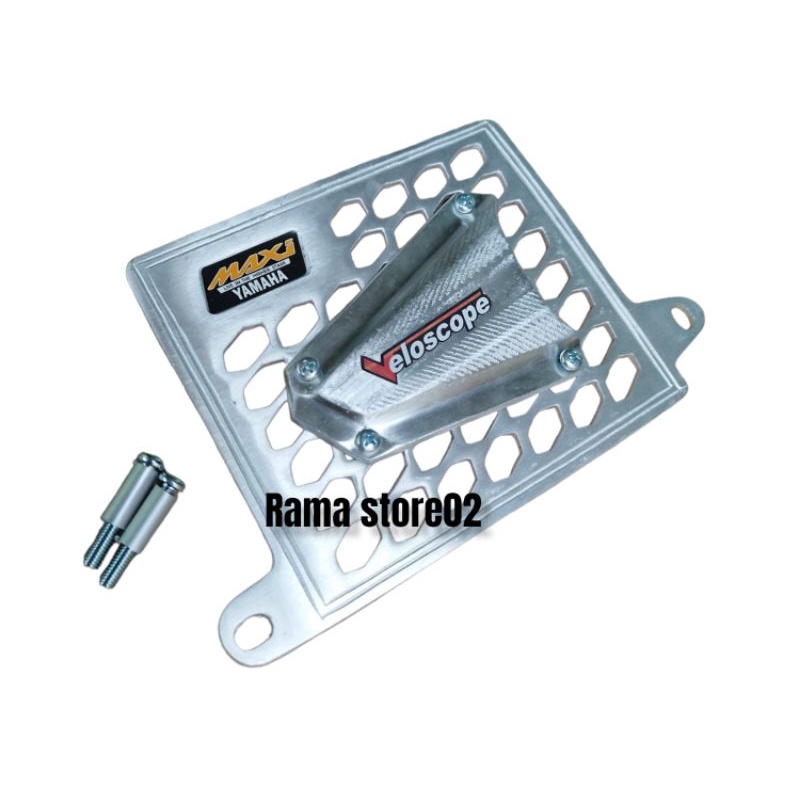 Jual Cover radiator cnc almunium maxi airscope veloscope nmax old new ...