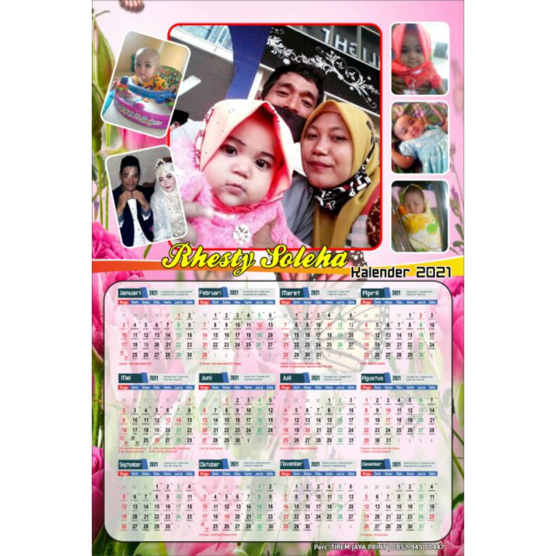 Jual Kalender Karakter (Foto Sendiri) | Shopee Indonesia