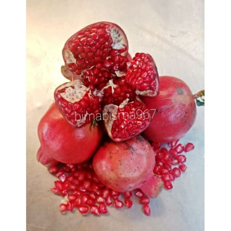 Jual Buah delima merah segar 1kg BIJI LUNAK | Shopee Indonesia