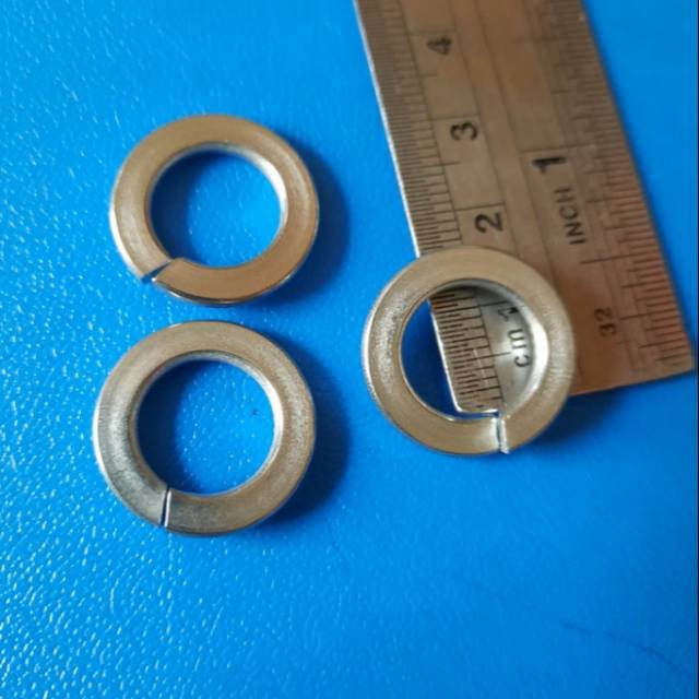 Jual Ring per baut 17 atau 12mm stainless | Shopee Indonesia