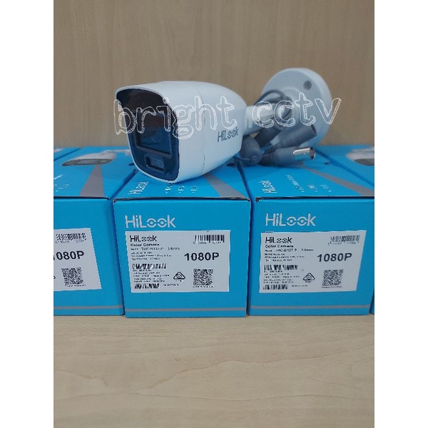Jual Camera CCTV Outdoor Hilook 2MP 1080P THC-B127-P Colorvu Series ...