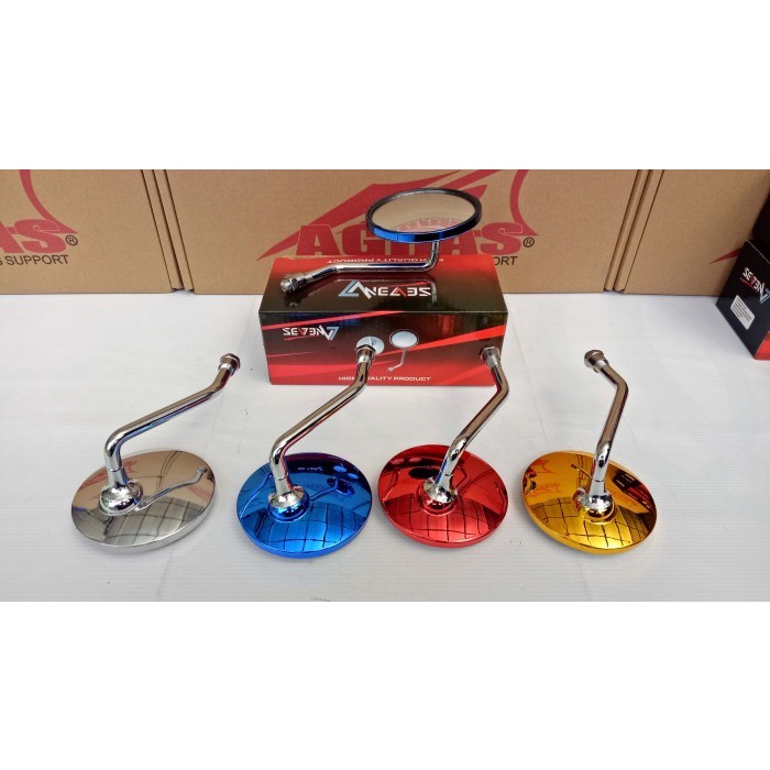 Jual Spion Bulat FAZZIO SCOOPY FINO Retro Classic Tangkai Pendek Kaca ...