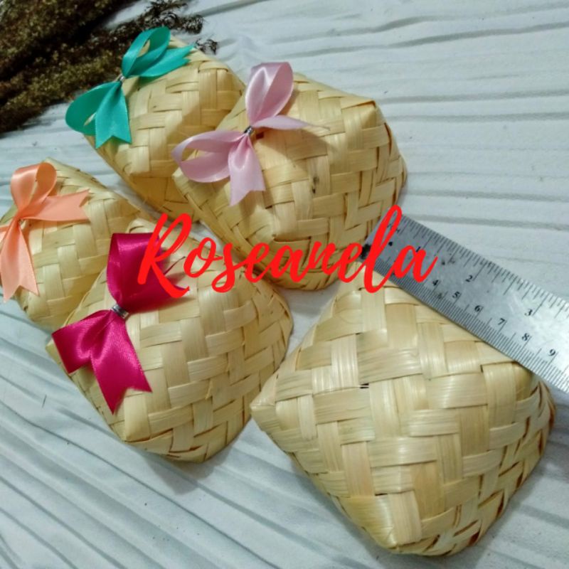 Jual Besek Bambu Besek Mini Ukuran 8x8 Termurah | Shopee Indonesia