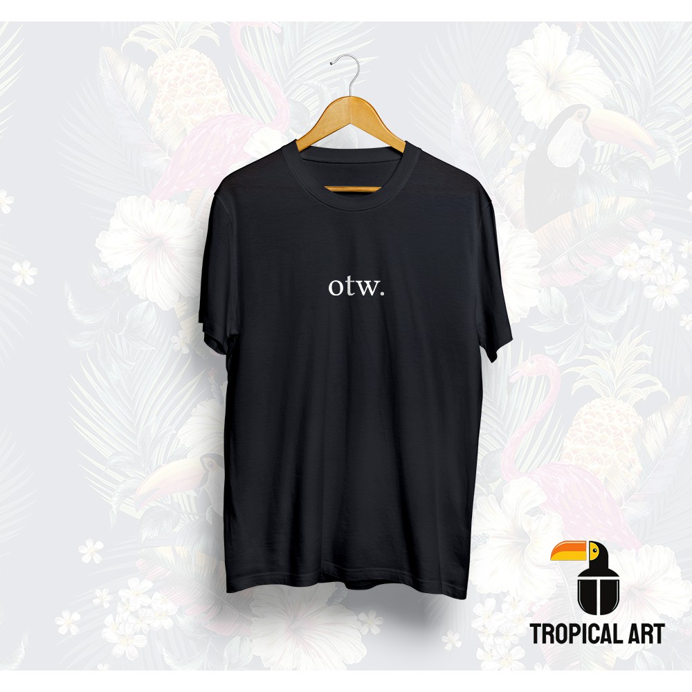Jual Kaos KATA KATA OTW ON THE WAY / TULISAN UNIK / CUSTOM KATA / KAOS ...