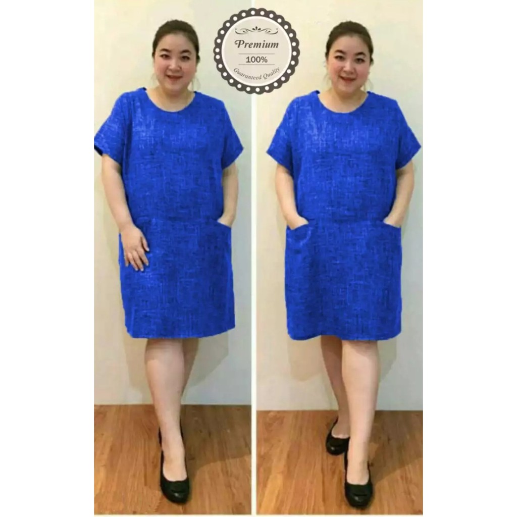 Jual Binx fashionholic dress wanita jumbo / tunik jumbo NAGISA | Shopee ...