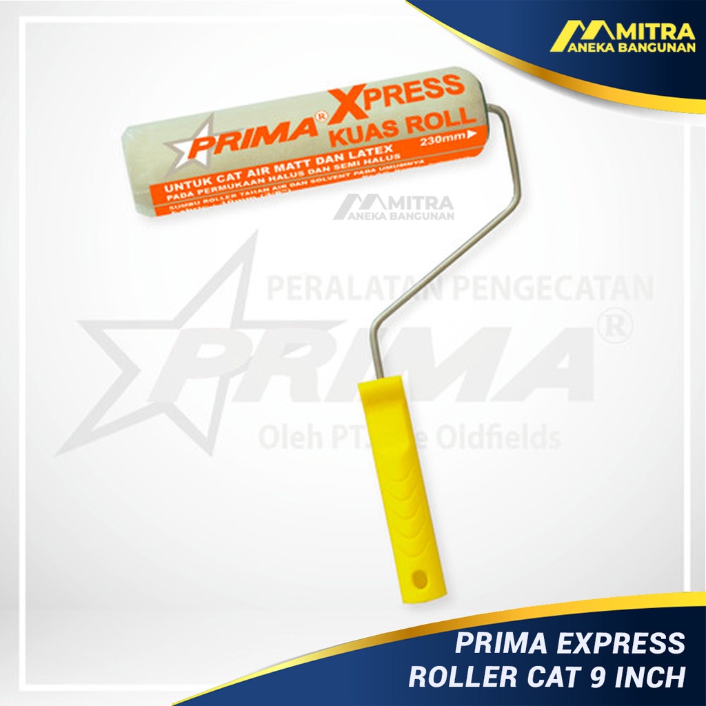 Jual ROLLER CAT TEMBOK PRIMA EXPRESS 9 INCH / KUAS ROLL BUSA / ROLLER ...