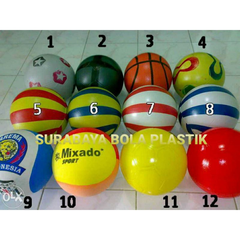 Jual BOLA PLASTIK 8 MAINAN BOLA | Shopee Indonesia
