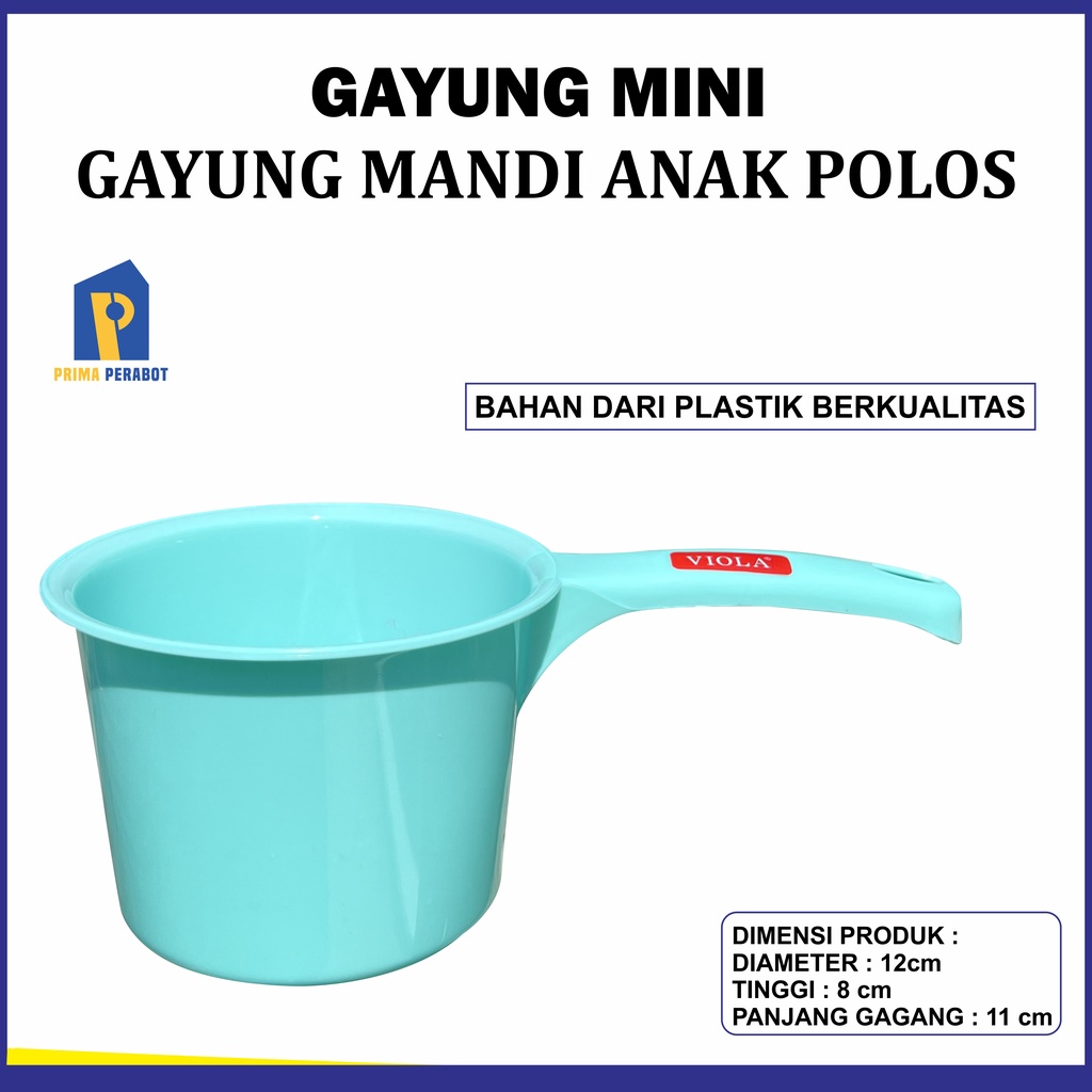 Jual Gayung Mandi Mini Viola Colour Premium | Shopee Indonesia