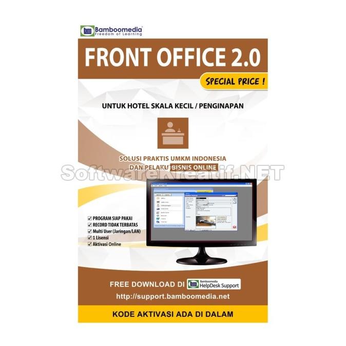 Jual Software Front Office 2.0 Untuk Hotel Skala Kecil / Penginapan | Shopee Indonesia