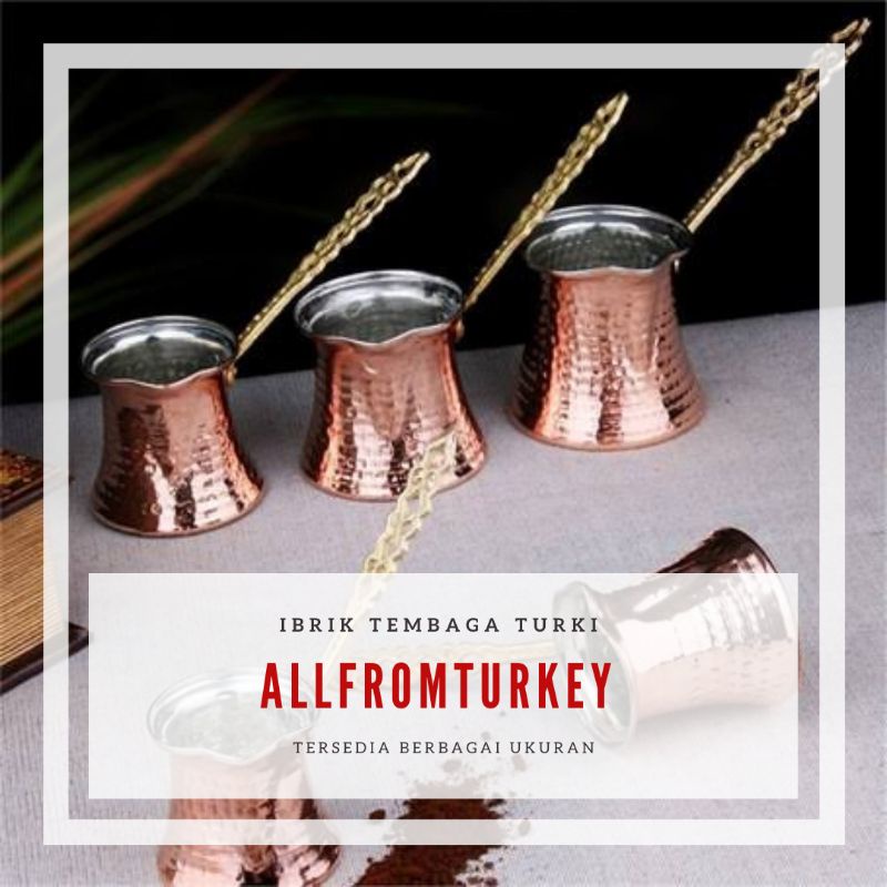 Jual Ibrik Kopi Turki Tembaga l Turkish Copper Coffee Pot l Cezve Kahve ...