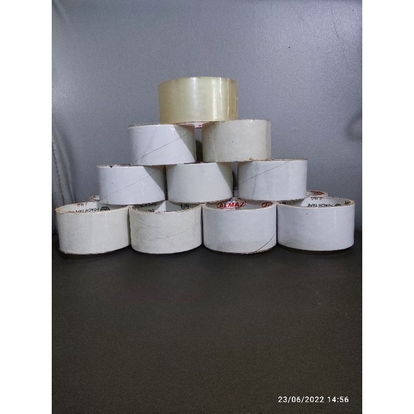 Jual LAKBAN BEKAS /GULUNGAN BEKAS ISOLASI /ROLL SOLATIP BEKAS | Shopee ...