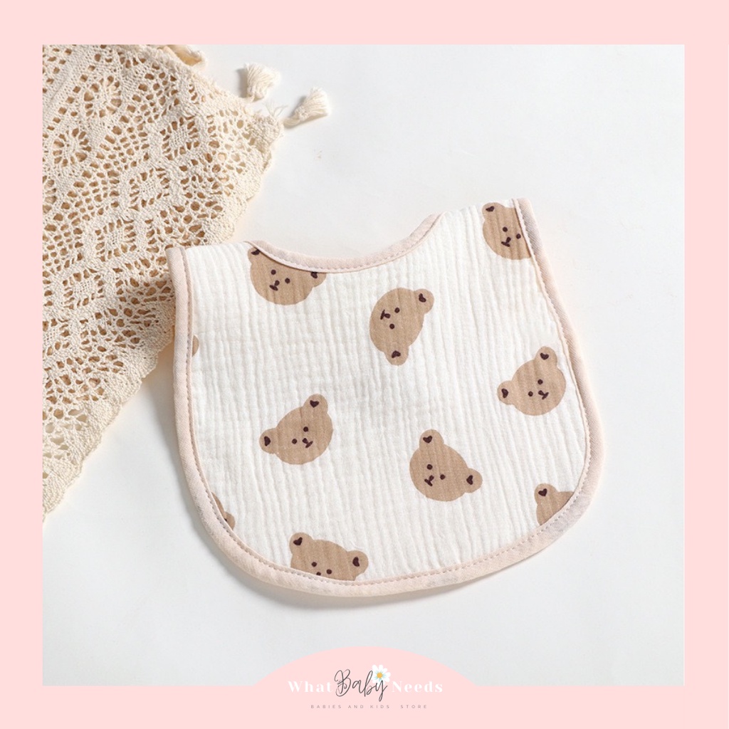 Jual What Baby Needs - Mia Cloth Bib / Celemek Kain Anak Bayi / Bib ...