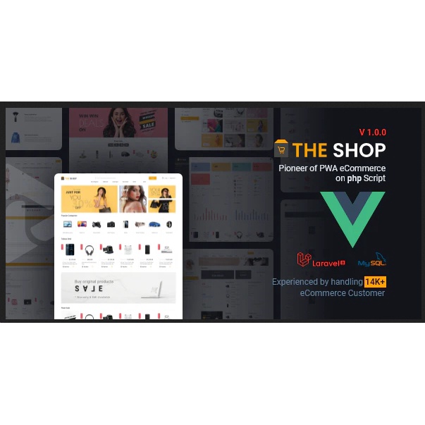 Jual Aplikasi Shop PWA Ecommerce Berbasis Web | Shopee Indonesia