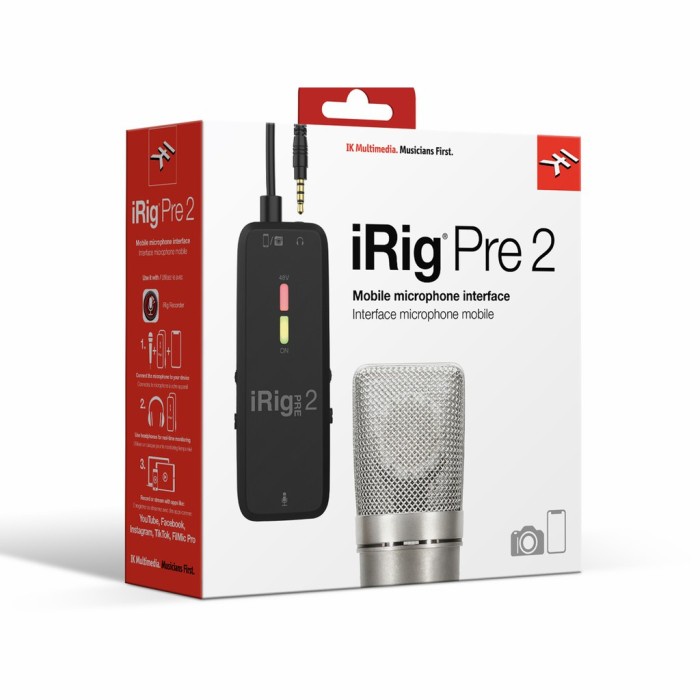 Jual IRIG PRE 2 MOBILE IK MULTIMEDIA ULTRA COMPACT INTERFACE ORIGINAL ...