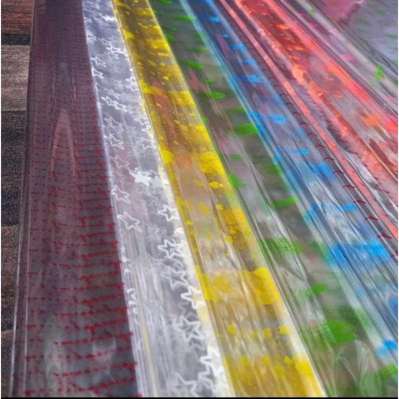 Jual (10lembar )Plastik Bungkus Parcel Kado Seserahan 75x85/Bungkus ...