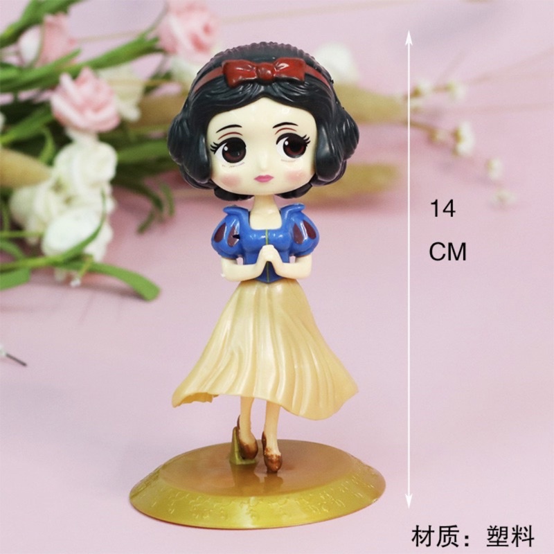 Jual Topper Kue Castle Istana Princess Snow White Frozen Elsa Mermaid ...