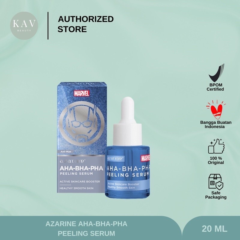 Jual Azarine AHA BHA PHA Peeling Serum 20ML | Shopee Indonesia