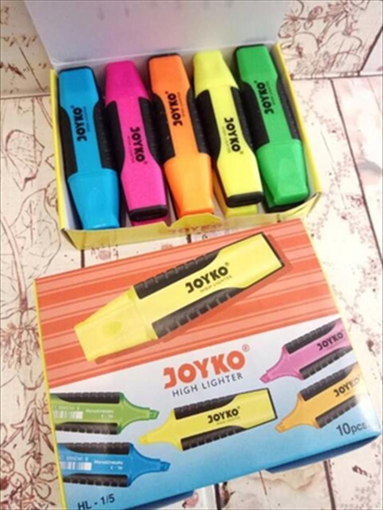 Jual Highlighter Joyko HL-1/5 (Pcs) | Shopee Indonesia