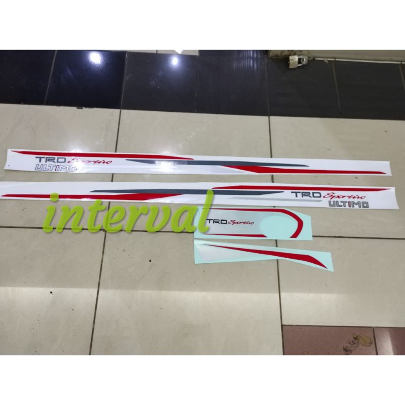 Jual Stiker Body Samping dan Stiker Ban Mobil Rush Ultimo Stcker ...