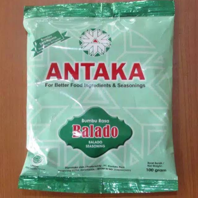 Jual Antaka bumbu tabur rasa balado 100gr | Shopee Indonesia