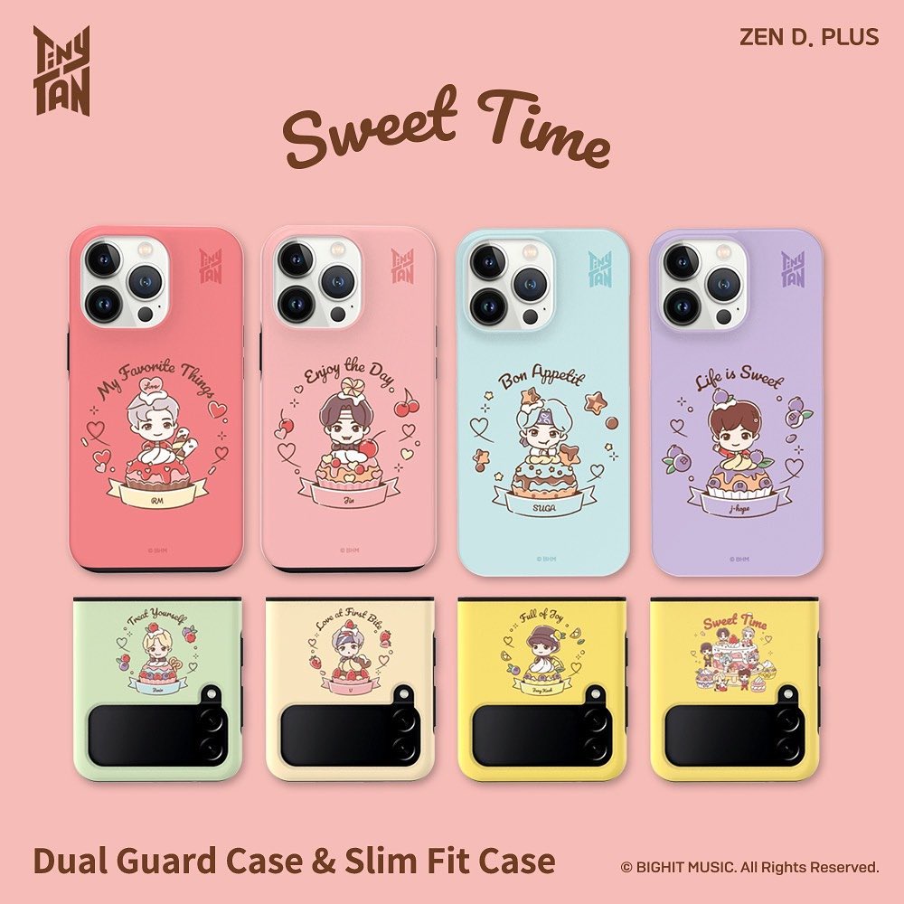 Jual BTS Tinytan Sweet Time Series (IPhone Samsung Buds Airpod Case ...