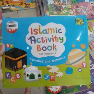 Jual Islamic Activity Book For Presschool Alphabet And Numbers ORIGINAL ...