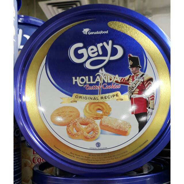Jual Gery Holland butter cookies 225gr | Shopee Indonesia