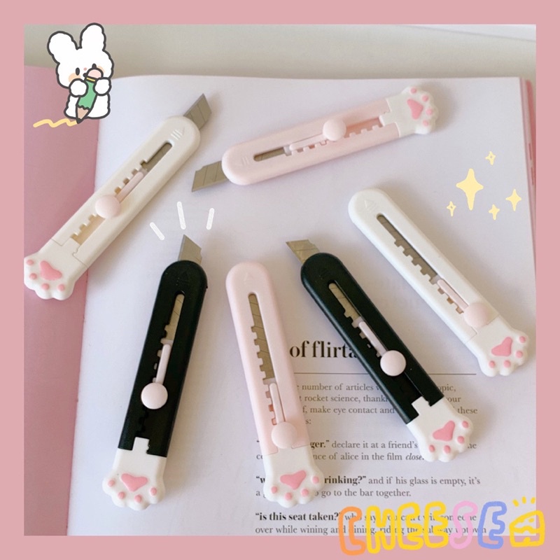 Jual Cute Cutter Kater Mini Cutter Mini Pisau Kecil Silet Kecil Pisau ...