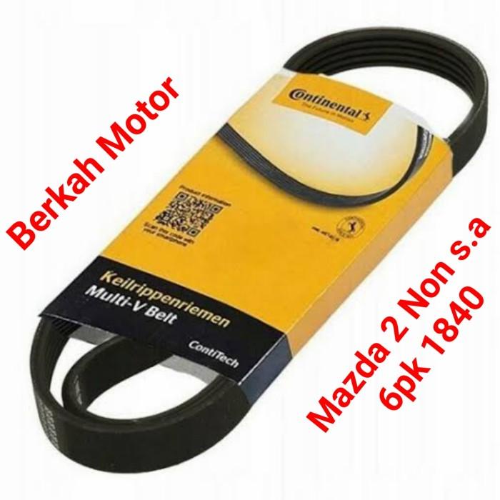 Jual fan belt vbelt tali kipas mazda 2 non skyactiv Continental | Shopee Indonesia