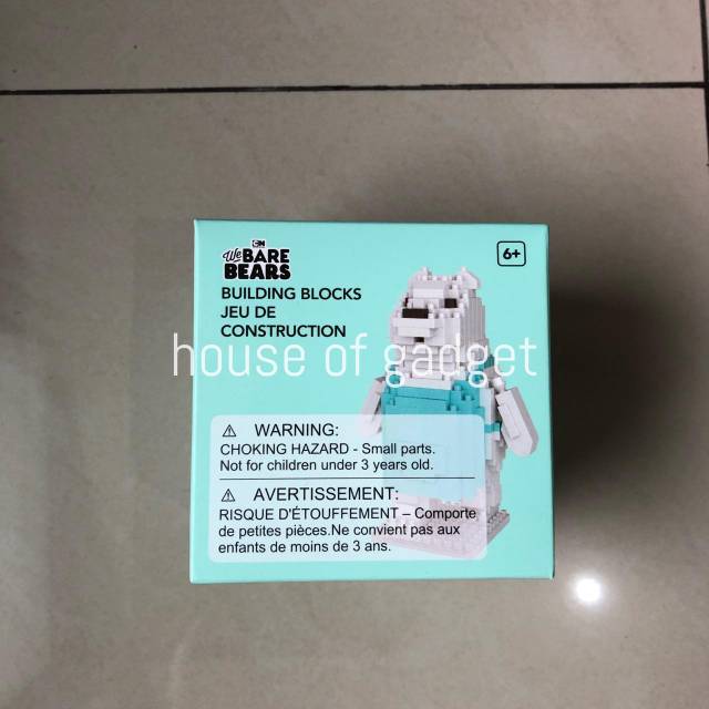 Jual We Bare Bears Lego Brick Block Lego Ice Bear Mainan Figure | Shopee Indonesia