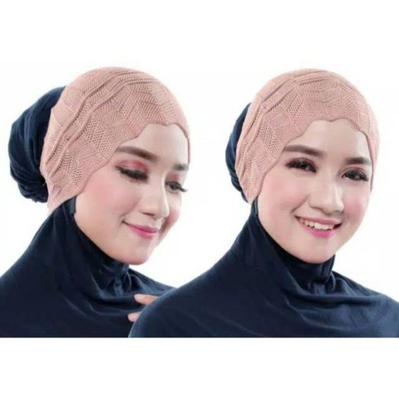 Jual CIPUT RAJUT BANDANA ZIGZAG NANAS BASIC POLOS | Shopee Indonesia
