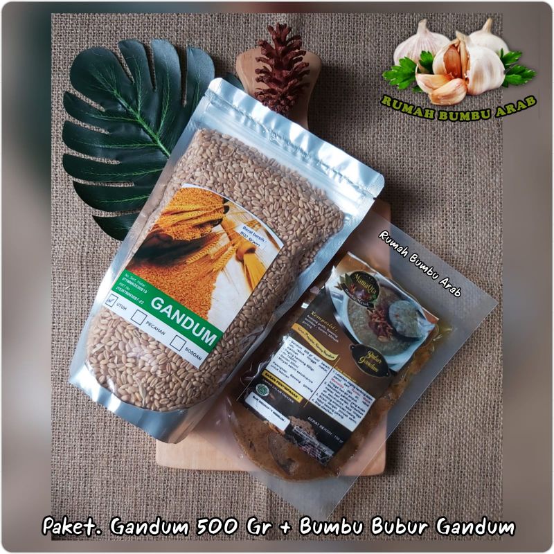 Jual Paket Gandum + Bumbu Bubur Gandum (Bubur Syurbah) | Shopee Indonesia