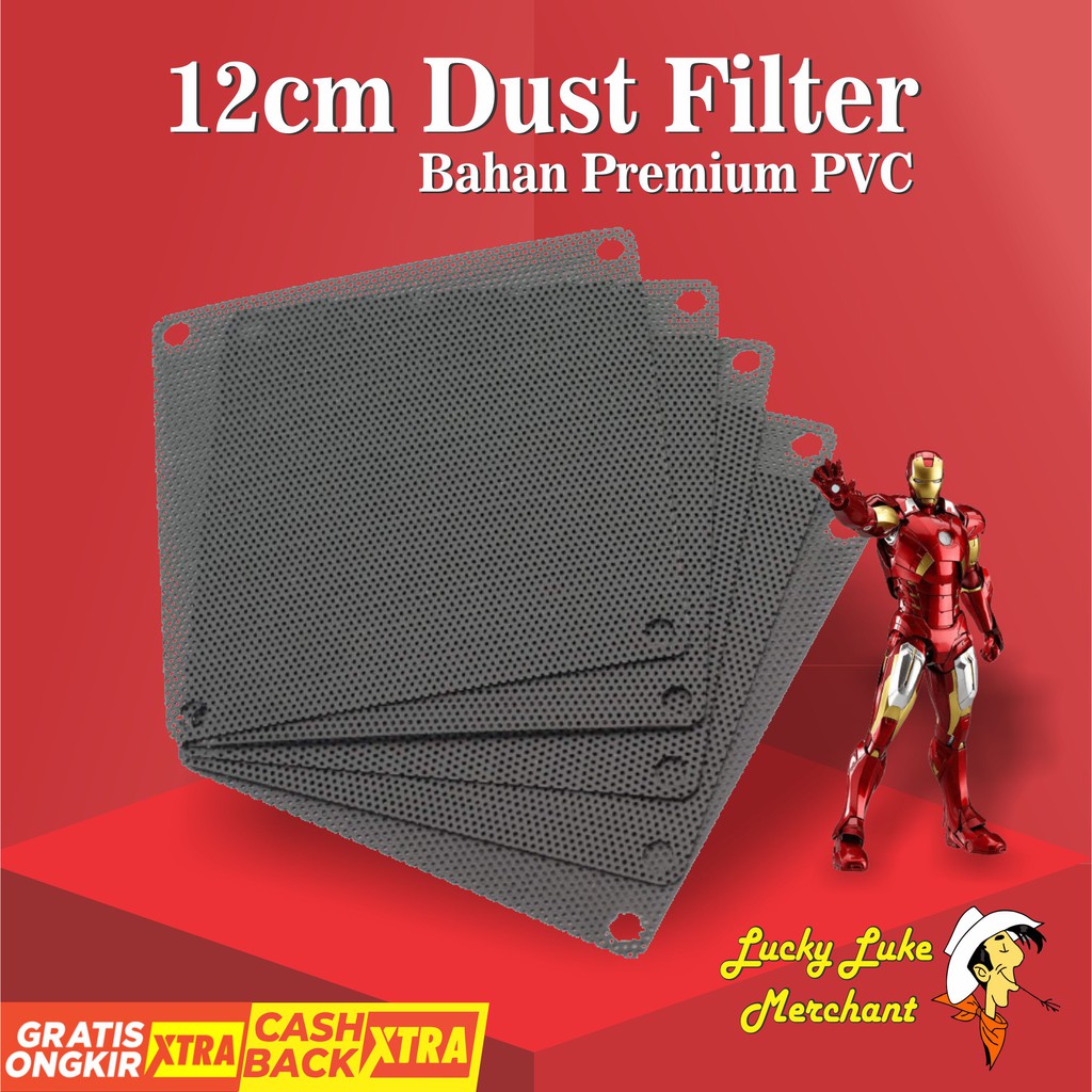 Jual PC Fan Dust Filter Penyaring Debu Kotoran Kipas Casing Komputer ...
