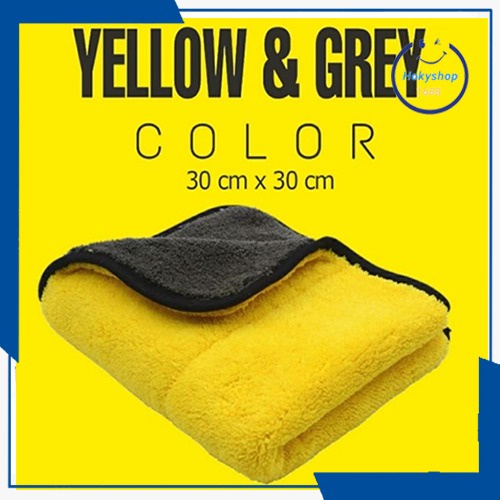 Jual HKS KAIN LAP MICROFIBER 400GSM UKURAN 25x25 / 30X30 / 30x40 CM ...