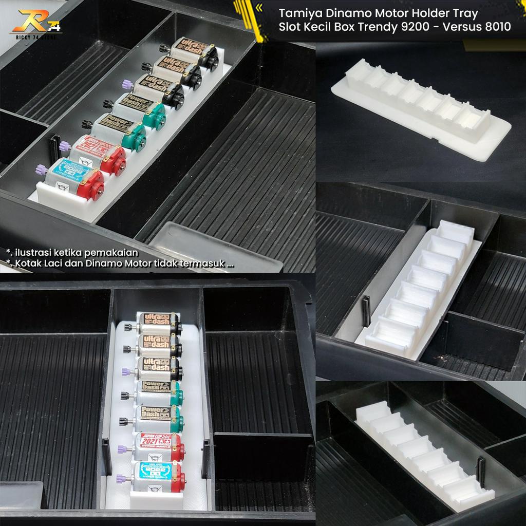 Jual Tamiya Dinamo Motor Holder Tray Laci Box Slot Kecil Box Trendy ...