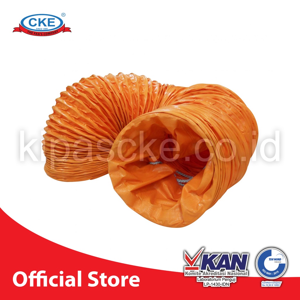 Jual Flexible Duct CKE C-GM 12 Inch 10 M Hose Selang Ducting Material Nylon | Shopee Indonesia