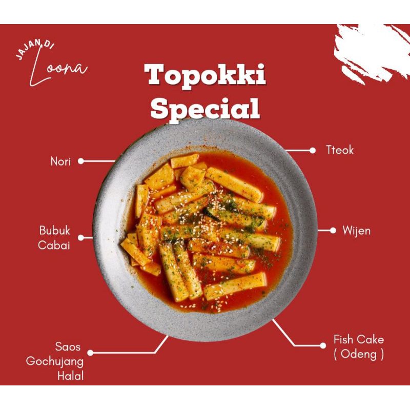 Jual [PROMO] TOPOKKI SPESIAL || TTEOKBOKKI || TOPOKKI INSTAN | Shopee ...