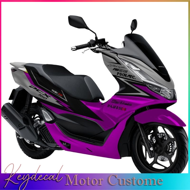 Jual decal pcx 160 full body stiker variasi decal pcx full motif ...