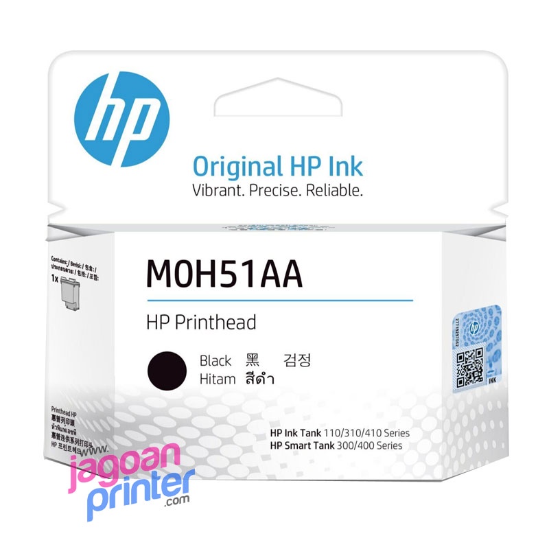 Jual HP M0H51AA Black Replacement GT Printhead Original | Shopee Indonesia