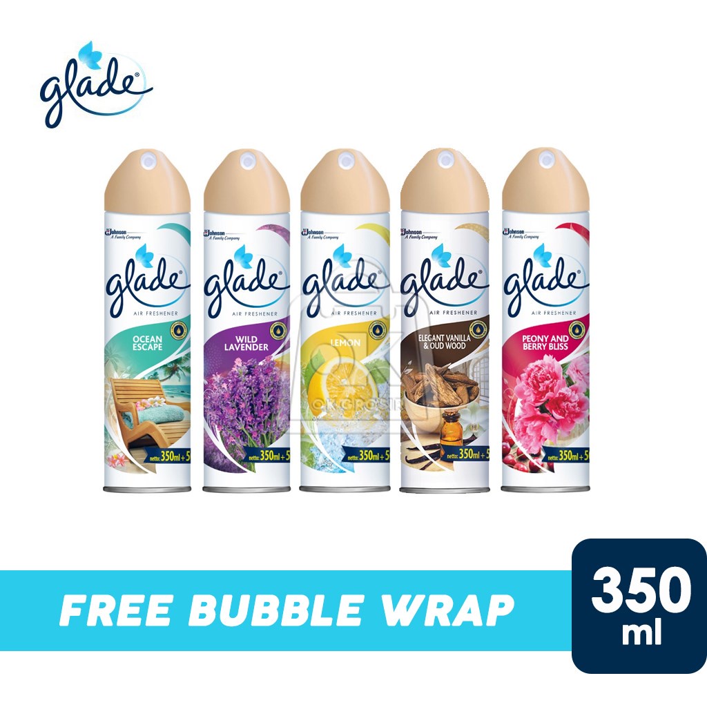 Jual Glade Pengharum Ruangan Spray Aerosol (350 ml) | Shopee Indonesia