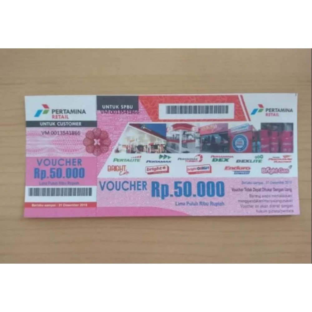 Jual Voucher pertamina 50K | Shopee Indonesia