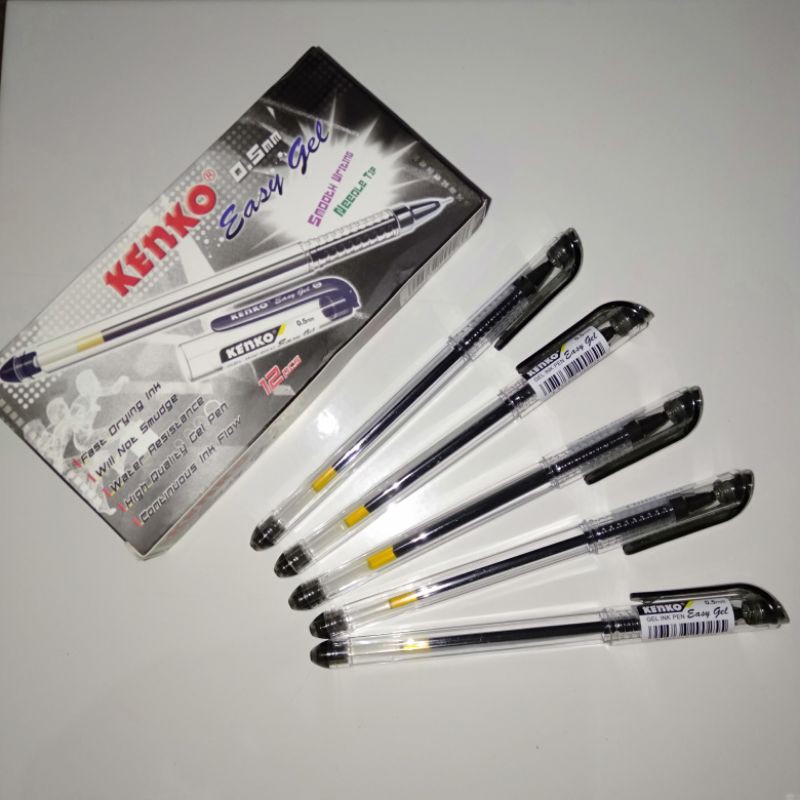 Jual Bolpen Kenko Easy Gel 0.5 mm / Pulpen | Shopee Indonesia