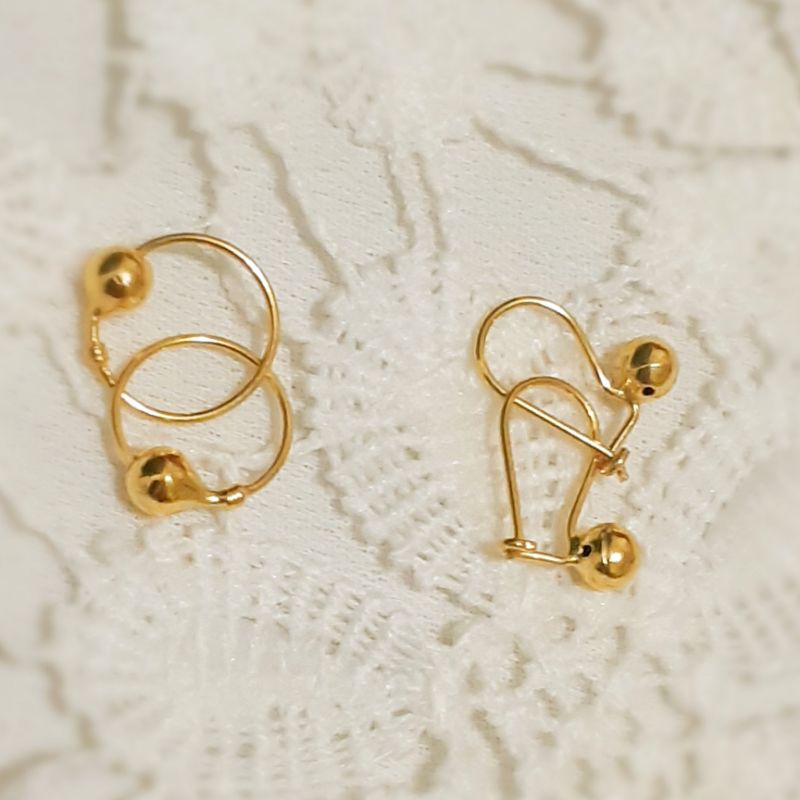 Jual Anting Bayi Anak dan Remaja Emas Muda 1/4 Gram dan 1/2 Gram ...