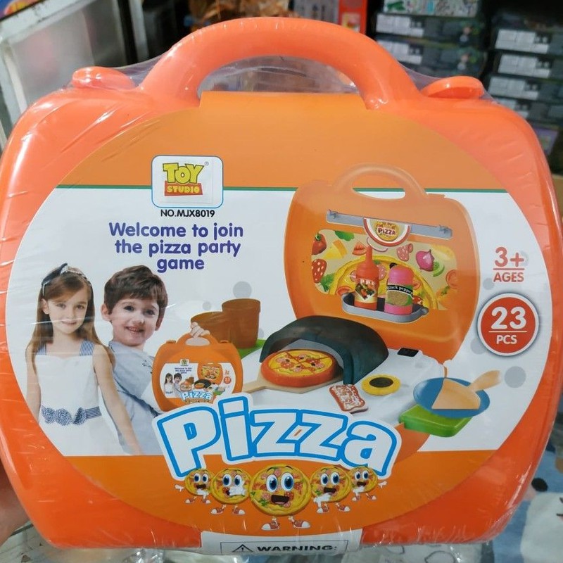 Jual Mainan Pizza Koper Isi 23 pcs | Shopee Indonesia