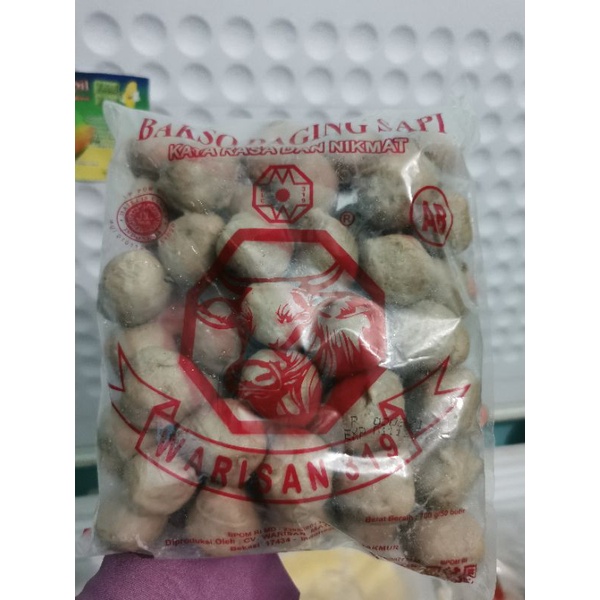 Jual Baso bakso warisan 319 Kode AB Isi 50 | Shopee Indonesia
