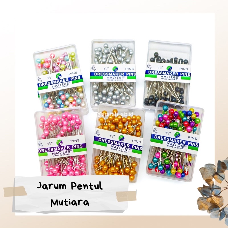 Jual Jarum Pentul Mutiara / Jarum Paku | Shopee Indonesia