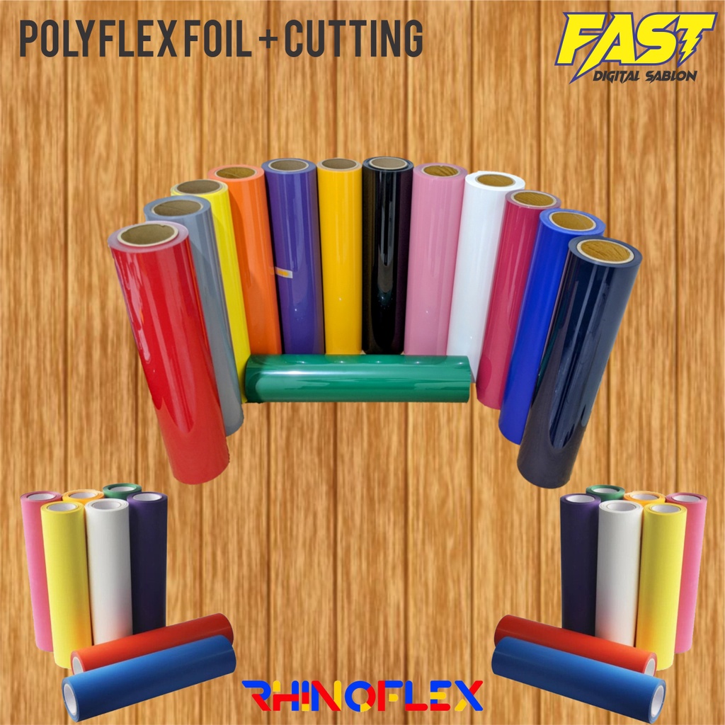 Jual Polyflex Rhino Foil + Cutting | Shopee Indonesia