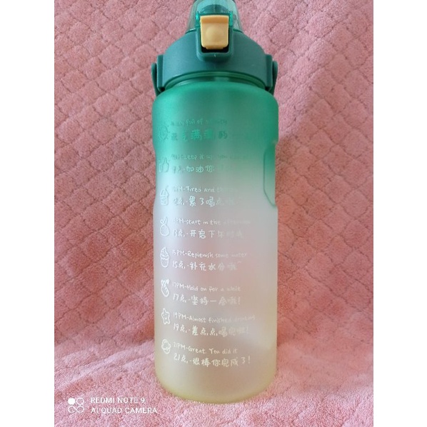 Jual BOTOL MINUM MOTIVASI GRADASI 2L ( REAL PIC) | Shopee Indonesia