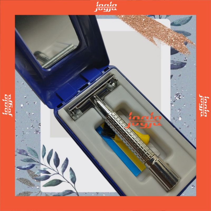 Jual Alat Cukur Safety Razor Bahan Logam Double Edge | Shopee Indonesia