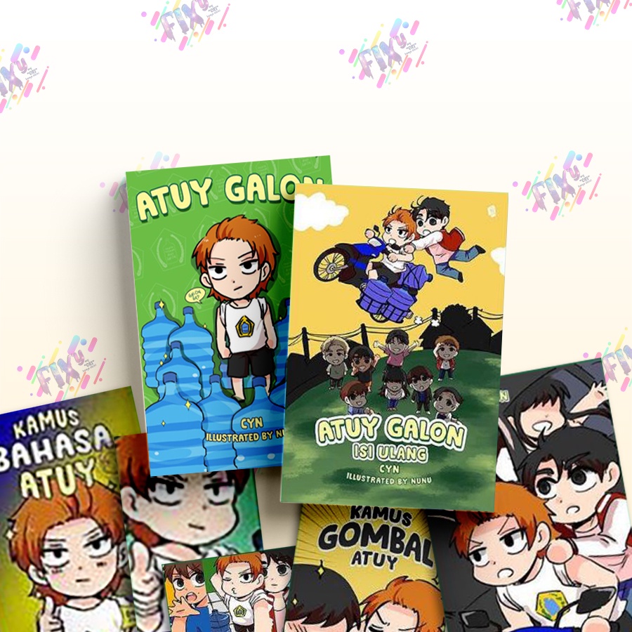 Jual Serial Komik Atuy Galon Isi Ulang - Bukune | Shopee Indonesia